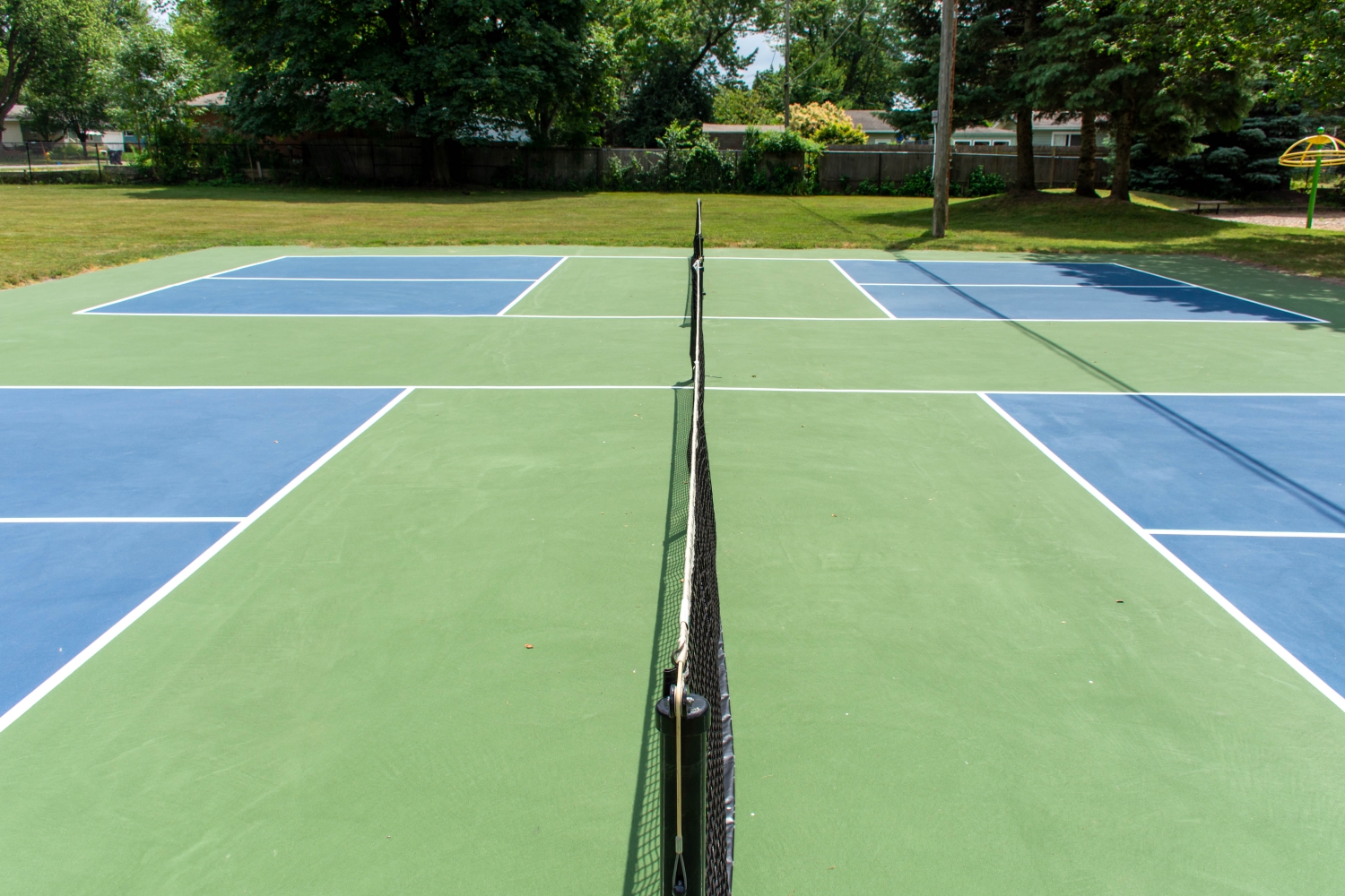 Injured on Pickleball Court. Injured Playing Pickleball